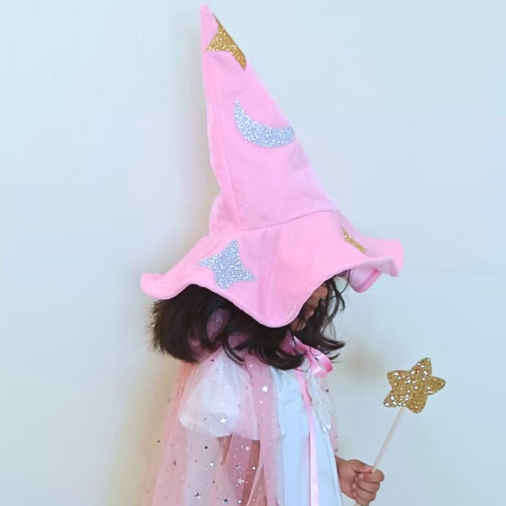 Wizard Cape, Hat & Wand Set – The Peach Street
