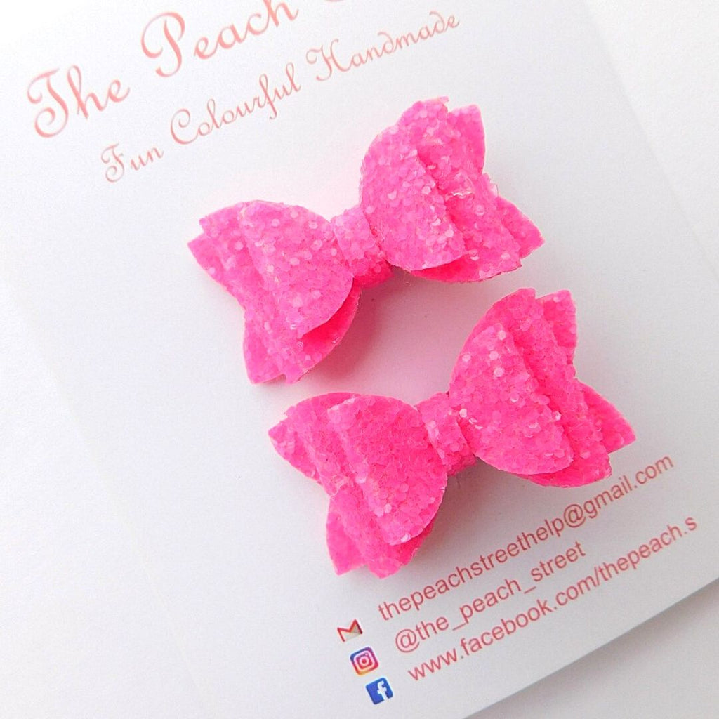 Micro Bows- Pairs – The Peach Street