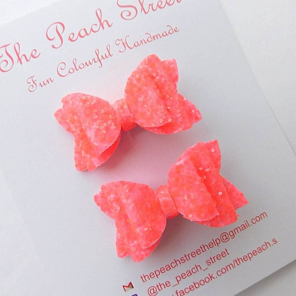Micro Bows- Pairs – The Peach Street